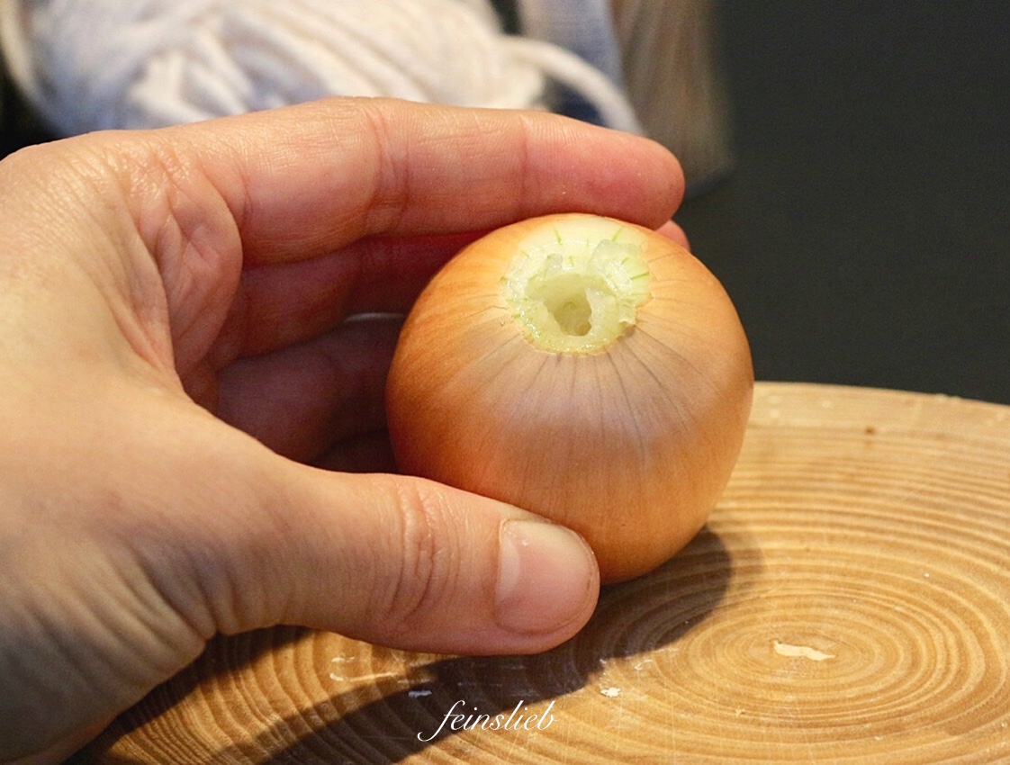 Zwiebel Blüten Abschneiden